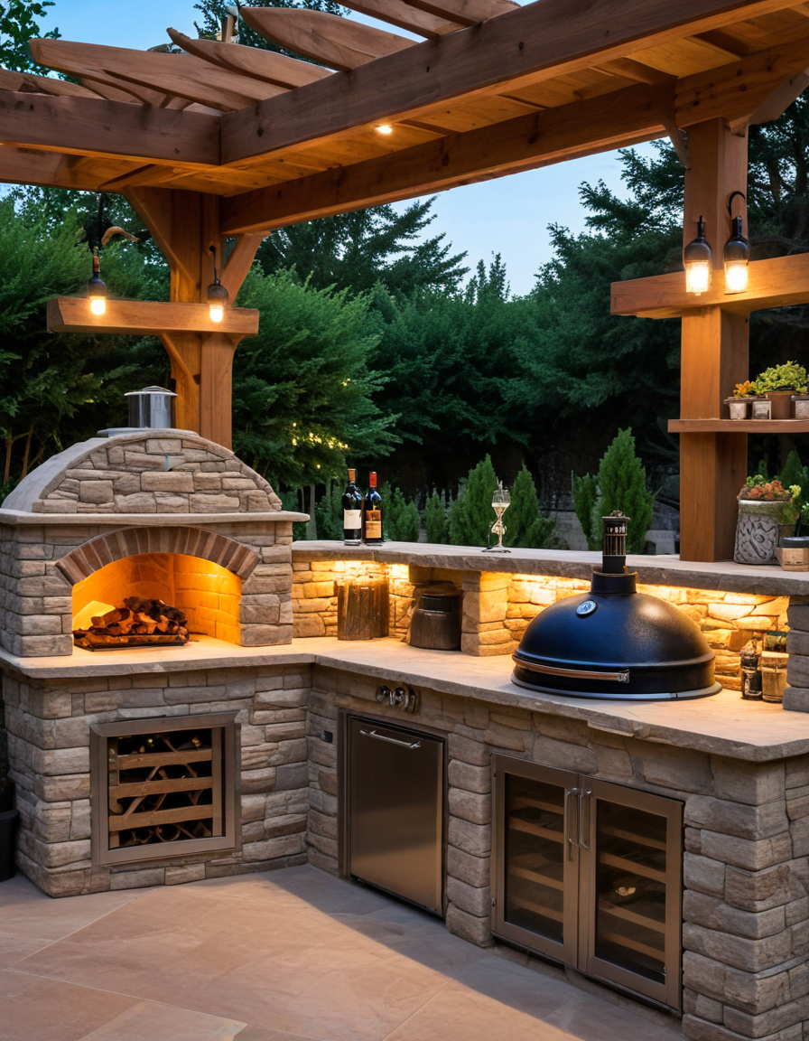 53 Backyard Kitchen Ideas To Transform Your Outdoor Space Into A ...