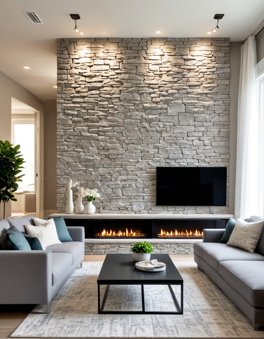 47 Unique Accent Wall Ideas To Elevate Your Living Room Design