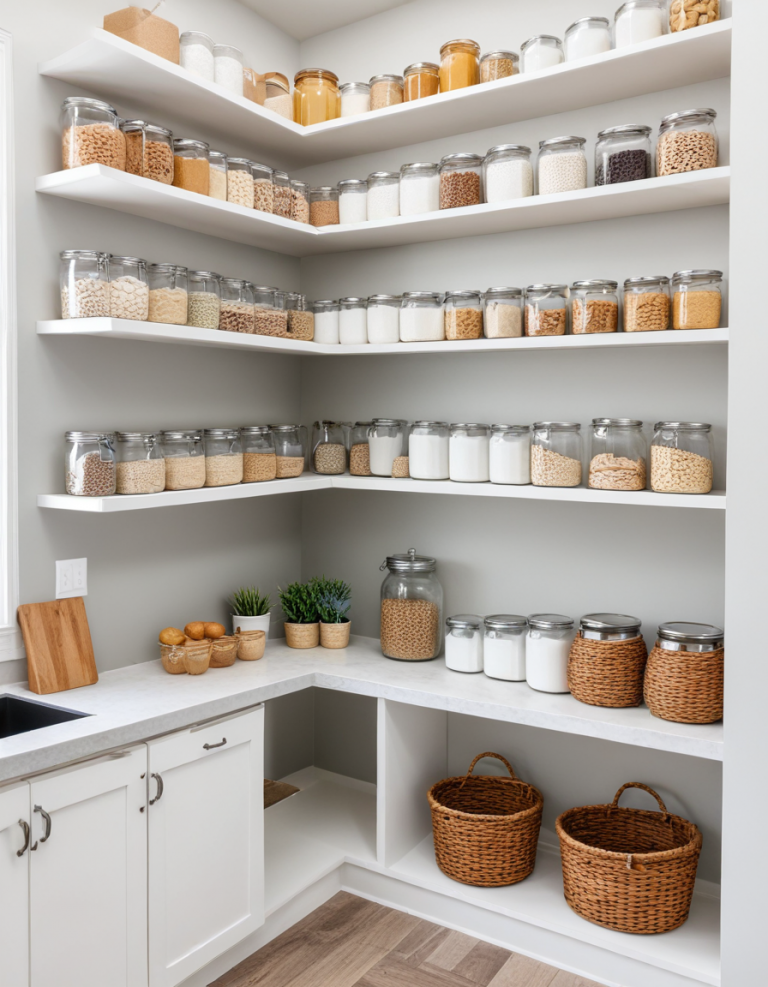 48 Brilliant Corner Kitchen Pantry Ideas To Maximize Space And Style