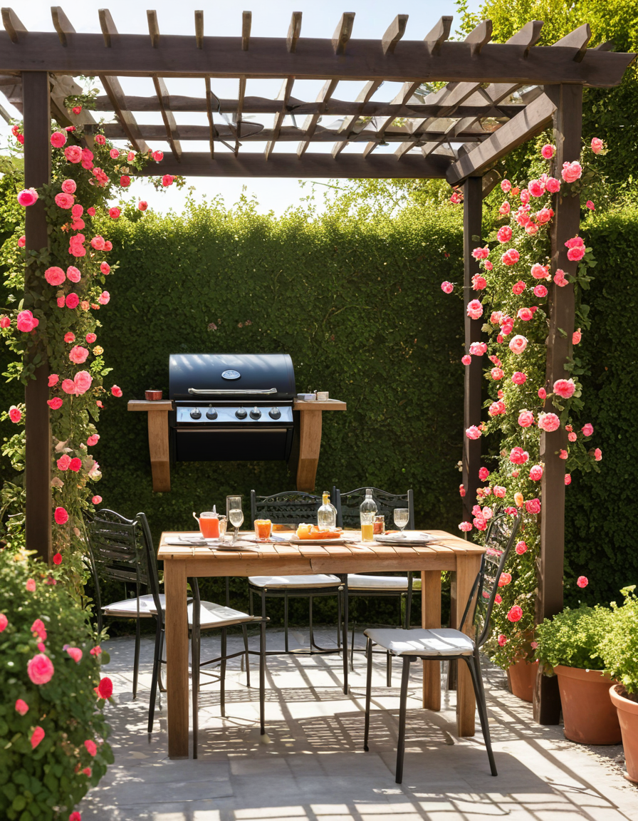 52 Outdoor BBQ Area In Garden Ideas To Elevate Your Backyard Experience
