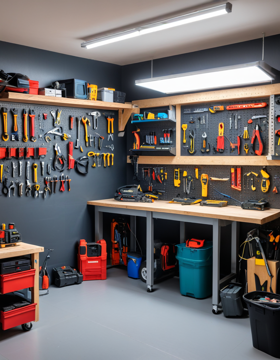 45 Garage Workshop Ideas To Transform Your Space Into A DIY Haven