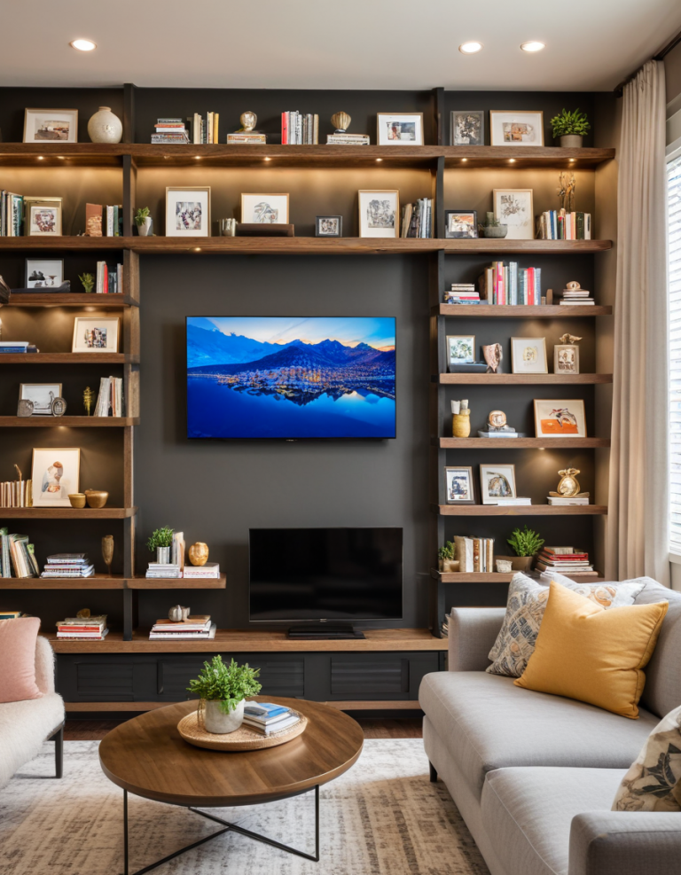 47 Living Room TV Wall Ideas To Transform Your Space In Style
