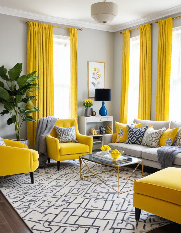 49 Yellow Living Room Ideas To Brighten And Transform Your Space