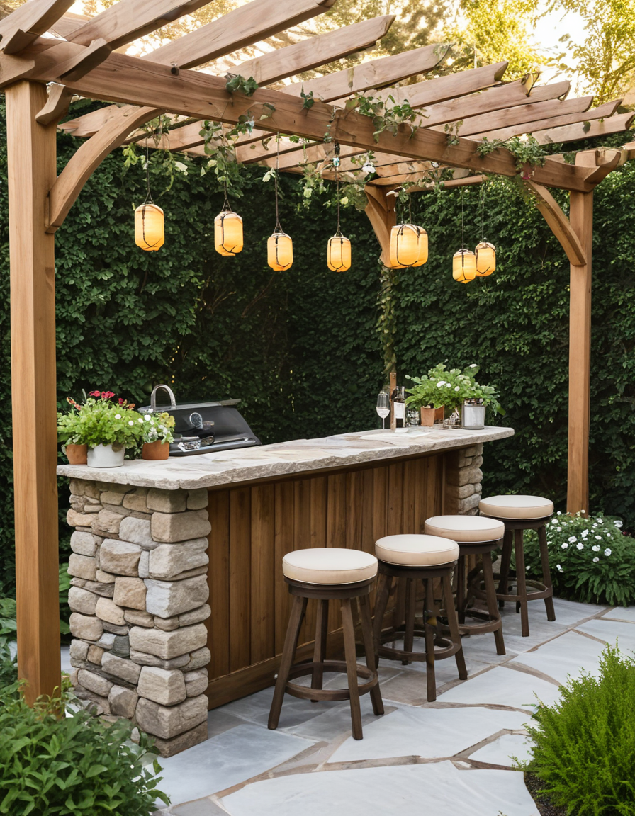 48 Outdoor Bar Ideas To Elevate Your Backyard Entertaining Space