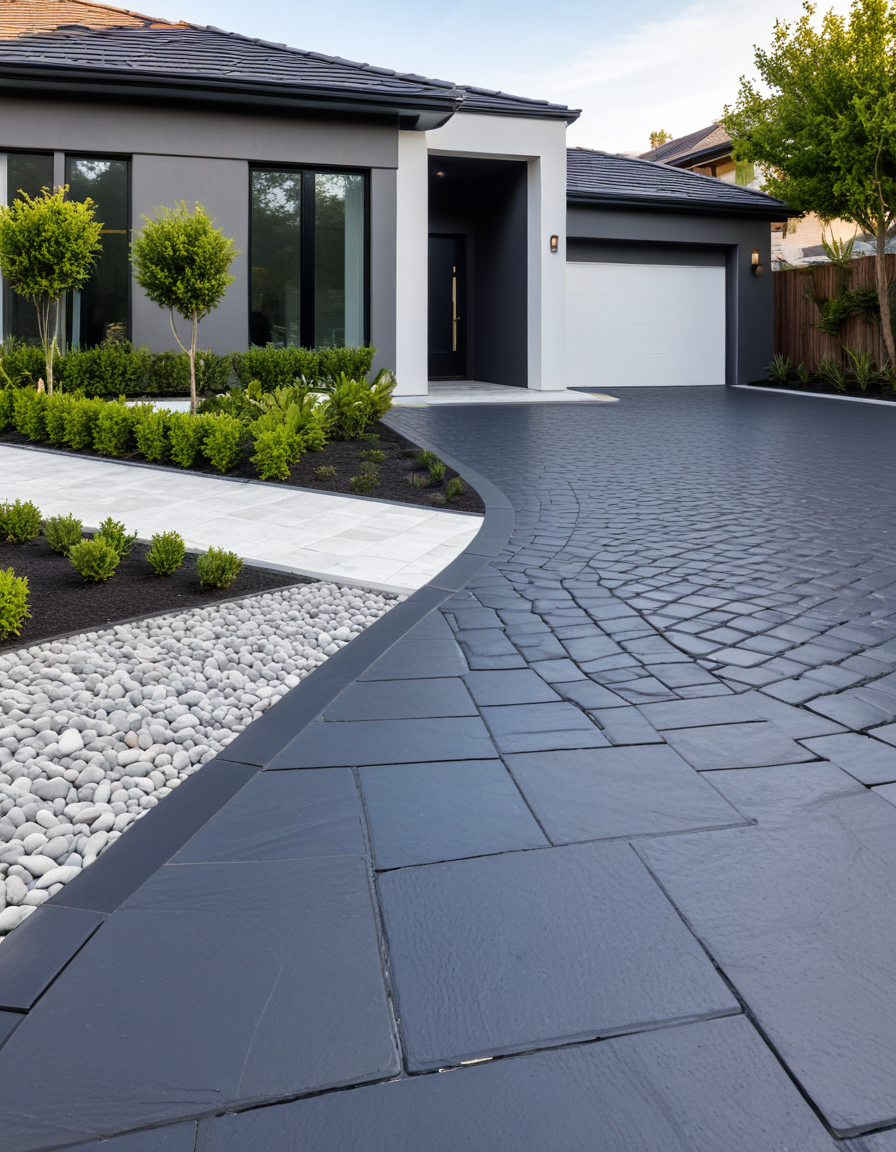 57 Modern Driveway Ideas To Elevate Your Home’s Curb Appeal