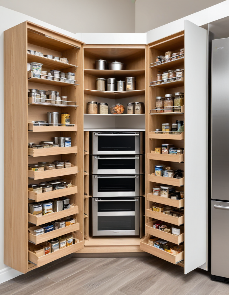 48 Brilliant Corner Kitchen Pantry Ideas To Maximize Space And Style