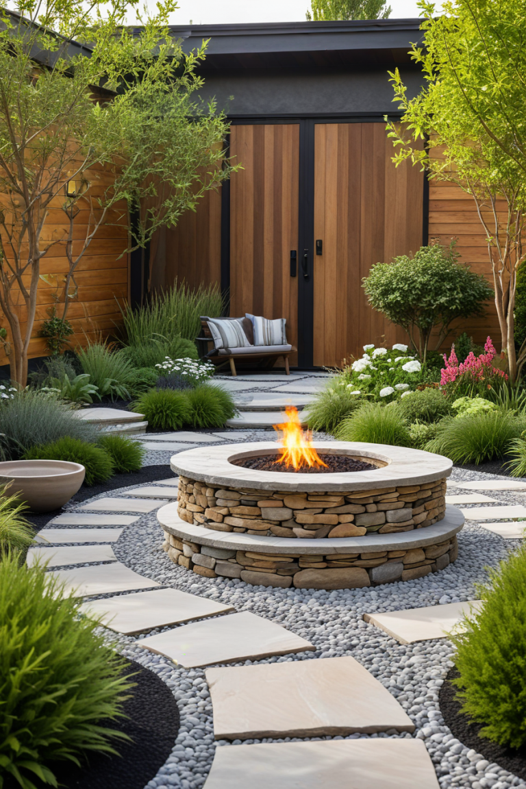 36 Fire Pit Garden Ideas To Transform Your Outdoor Space Into A Cozy ...