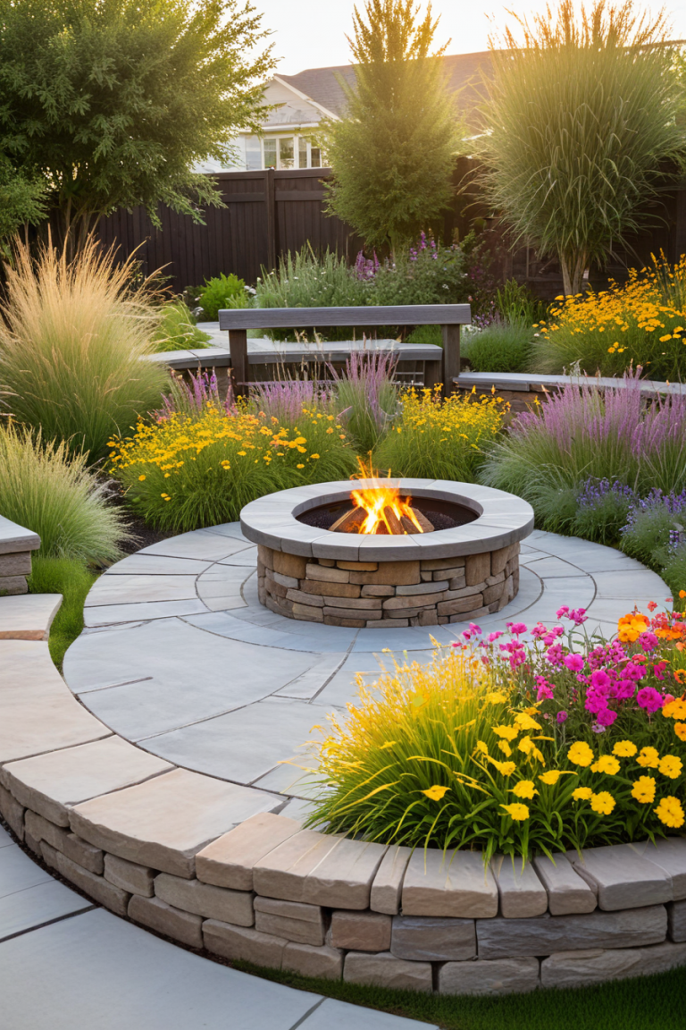 36 Fire Pit Garden Ideas To Transform Your Outdoor Space Into A Cozy ...