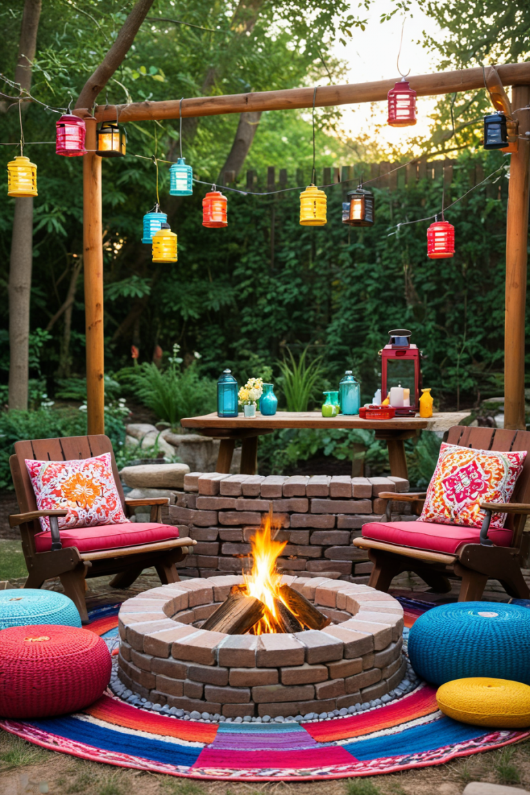 36 Fire Pit Garden Ideas To Transform Your Outdoor Space Into A Cozy ...