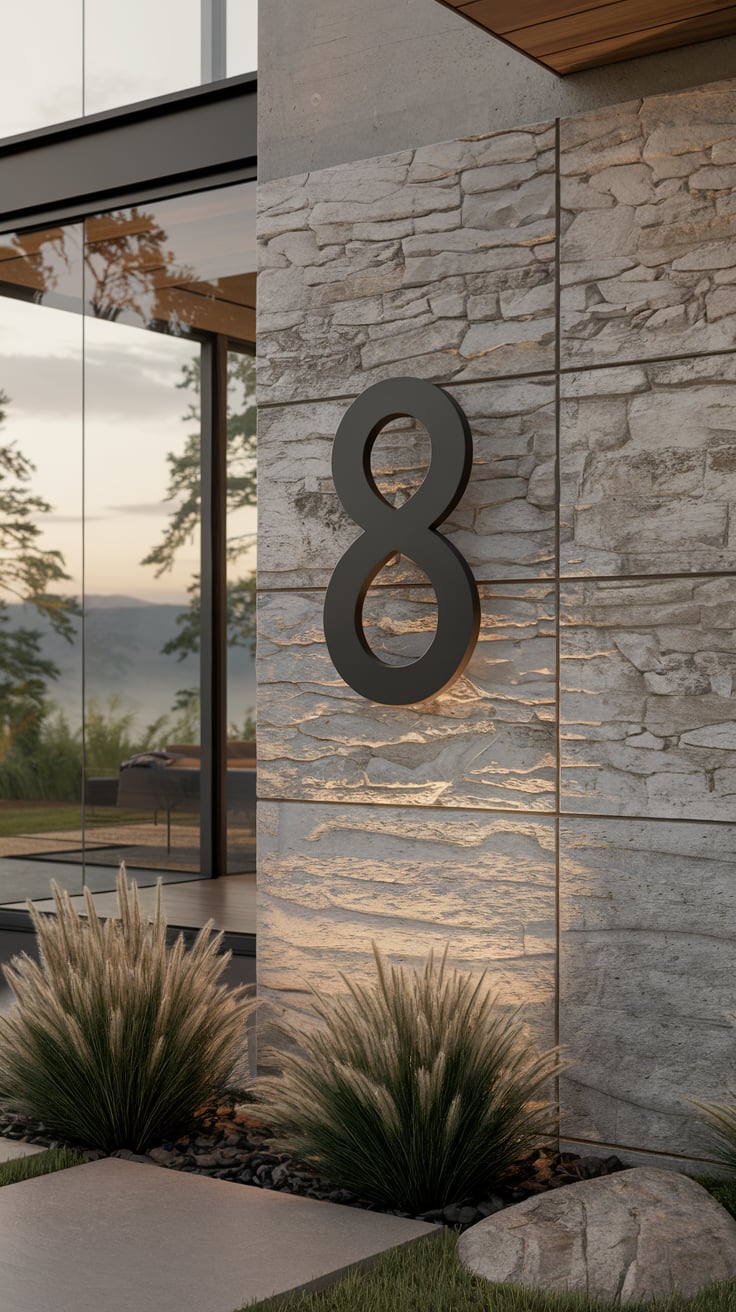 67 Creative House Number Ideas To Enhance Your Home’s Curb Appeal
