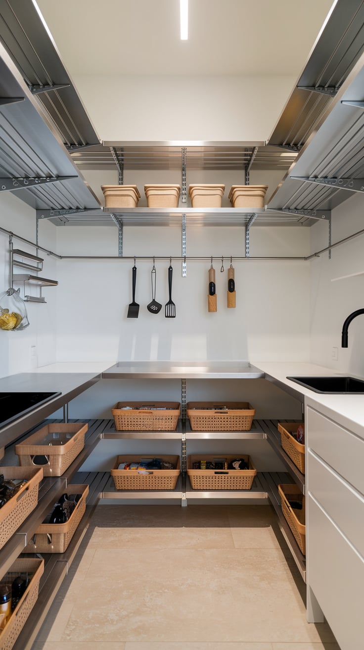 65 Innovative Furniture Ideas For Pantry Organization And Style