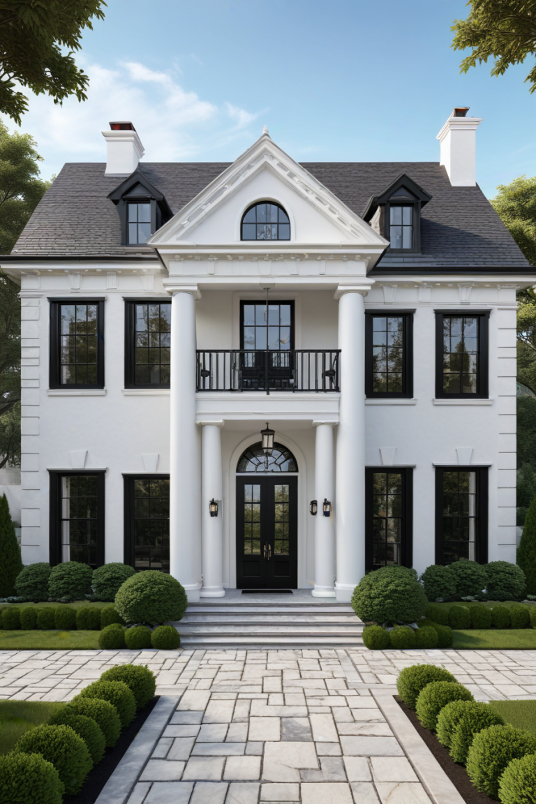 63 White Exterior House Ideas: Stylish Designs for a Timeless and ...