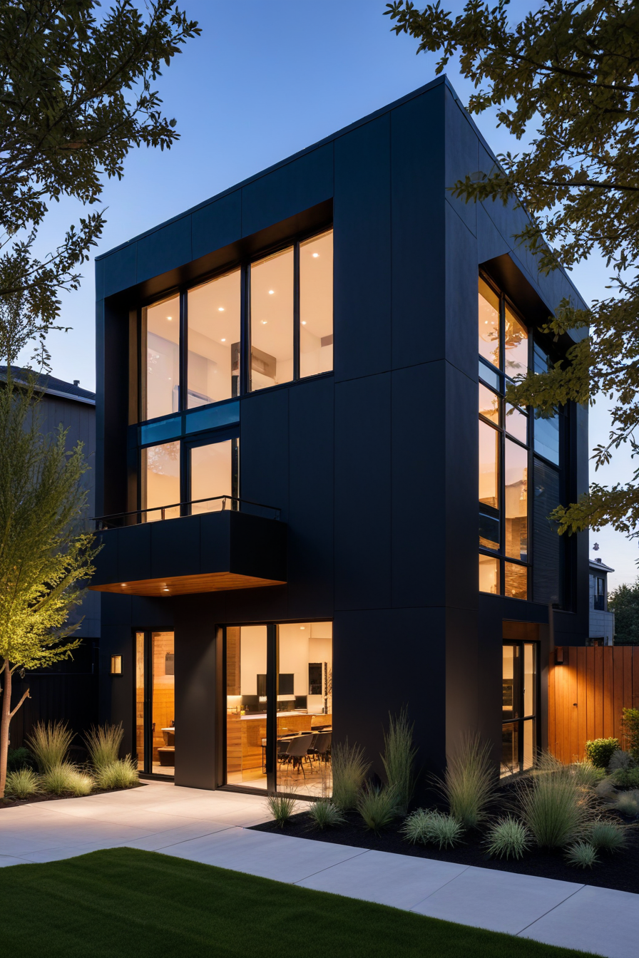 64 Dark Exterior House Ideas for a Bold and Modern Home Design
