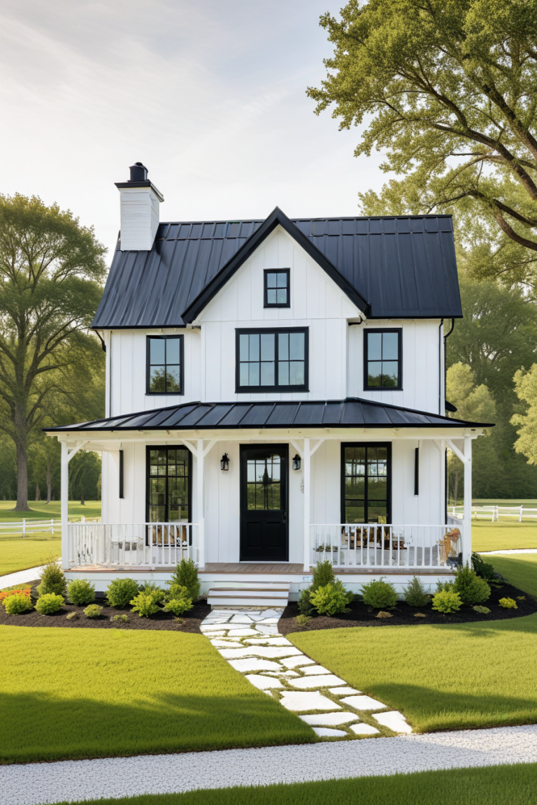 63 White Exterior House Ideas: Stylish Designs for a Timeless and ...