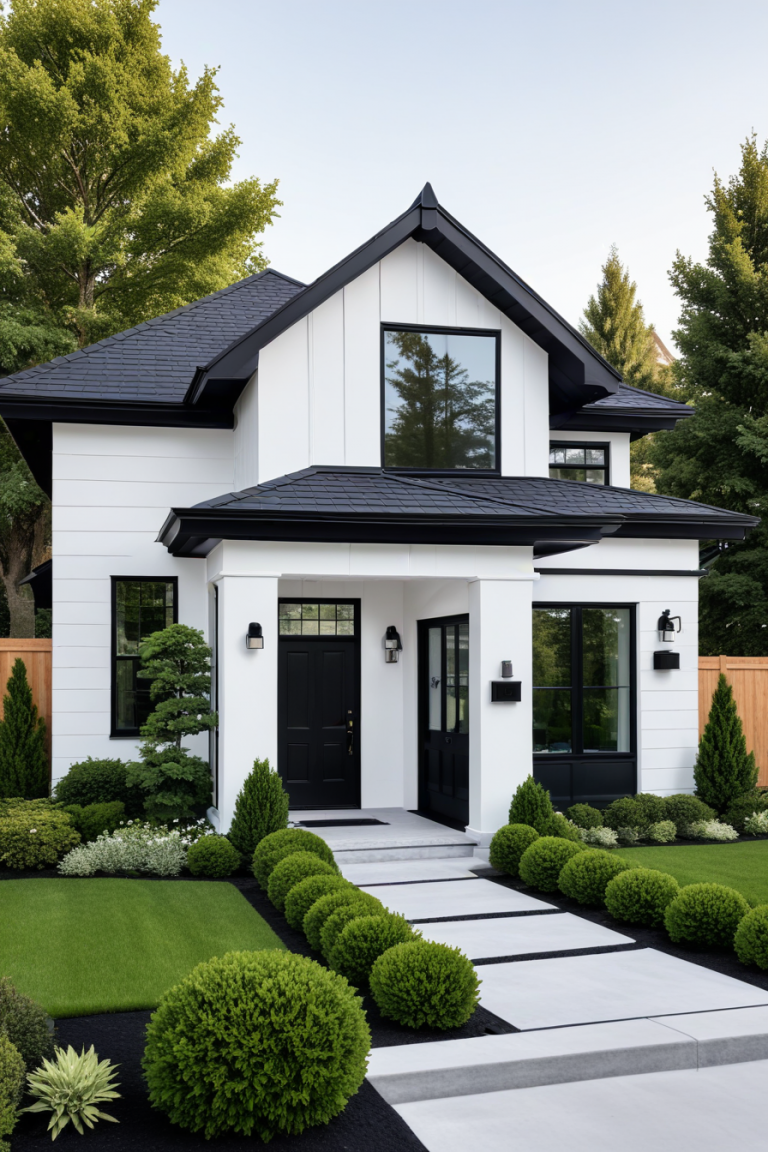 63 White Exterior House Ideas: Stylish Designs for a Timeless and ...