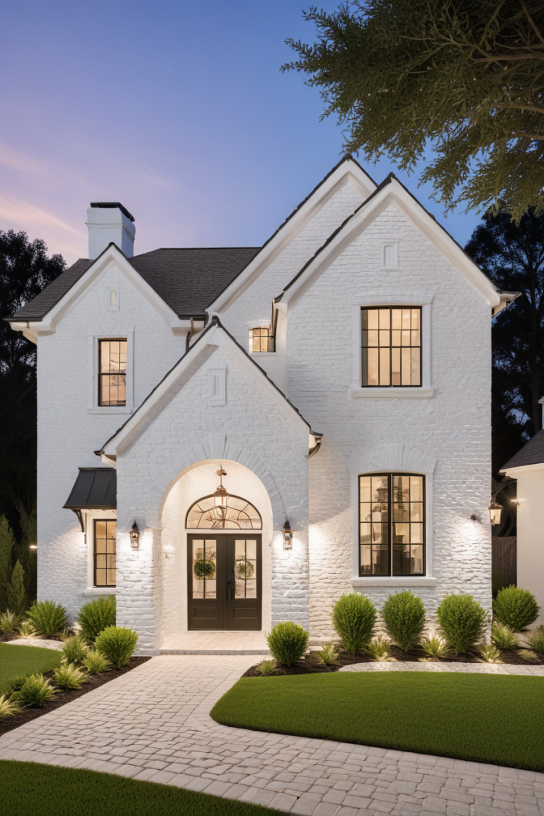 63 White Exterior House Ideas: Stylish Designs for a Timeless and ...