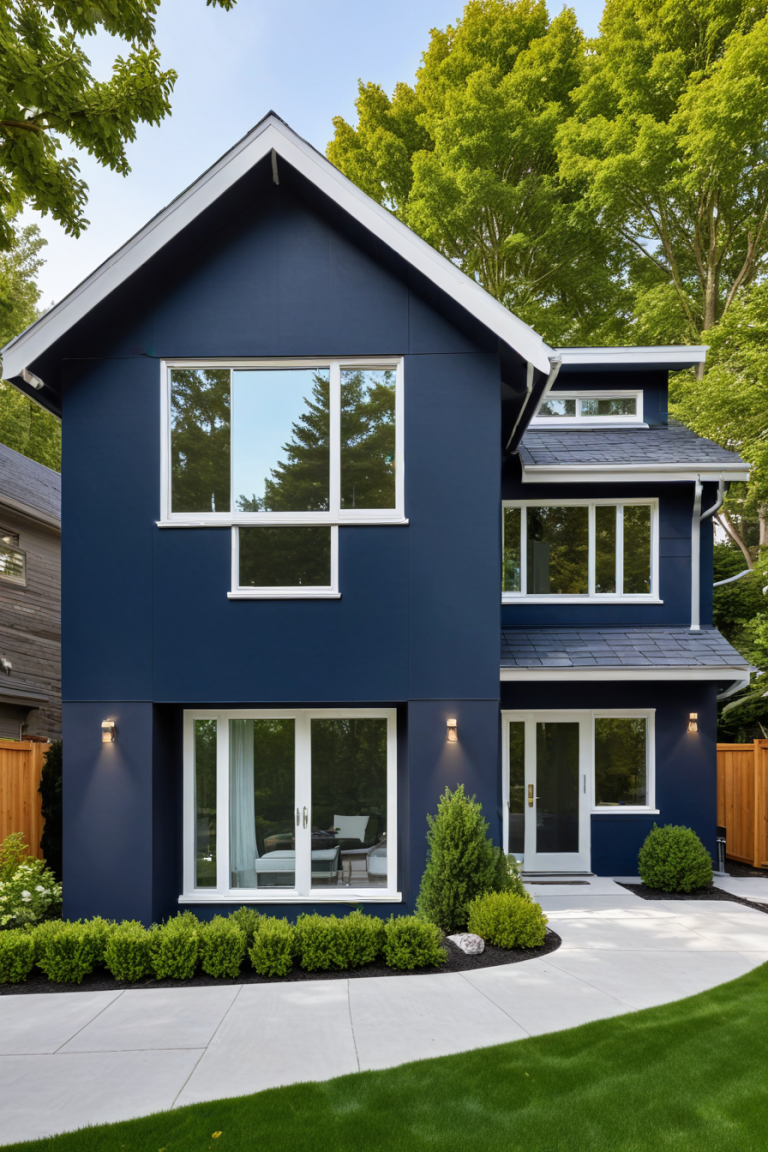 64 Dark Exterior House Ideas for a Bold and Modern Home Design