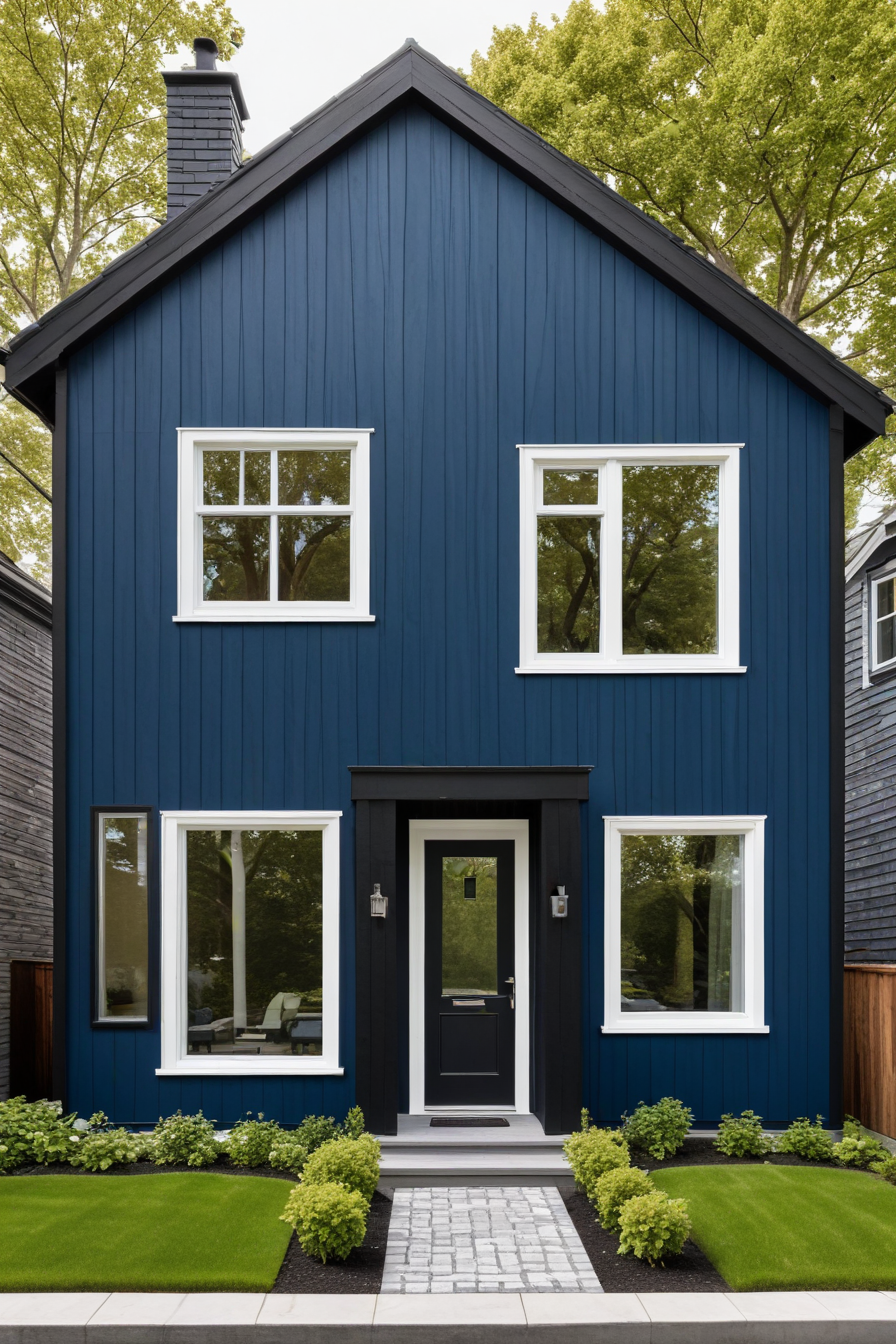 64 Blue Exterior House Ideas: Modern, Unique, and Stylish Home Designs