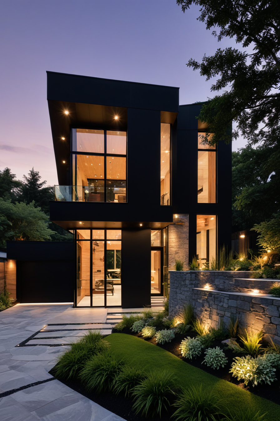64 Dark Exterior House Ideas for a Bold and Modern Home Design