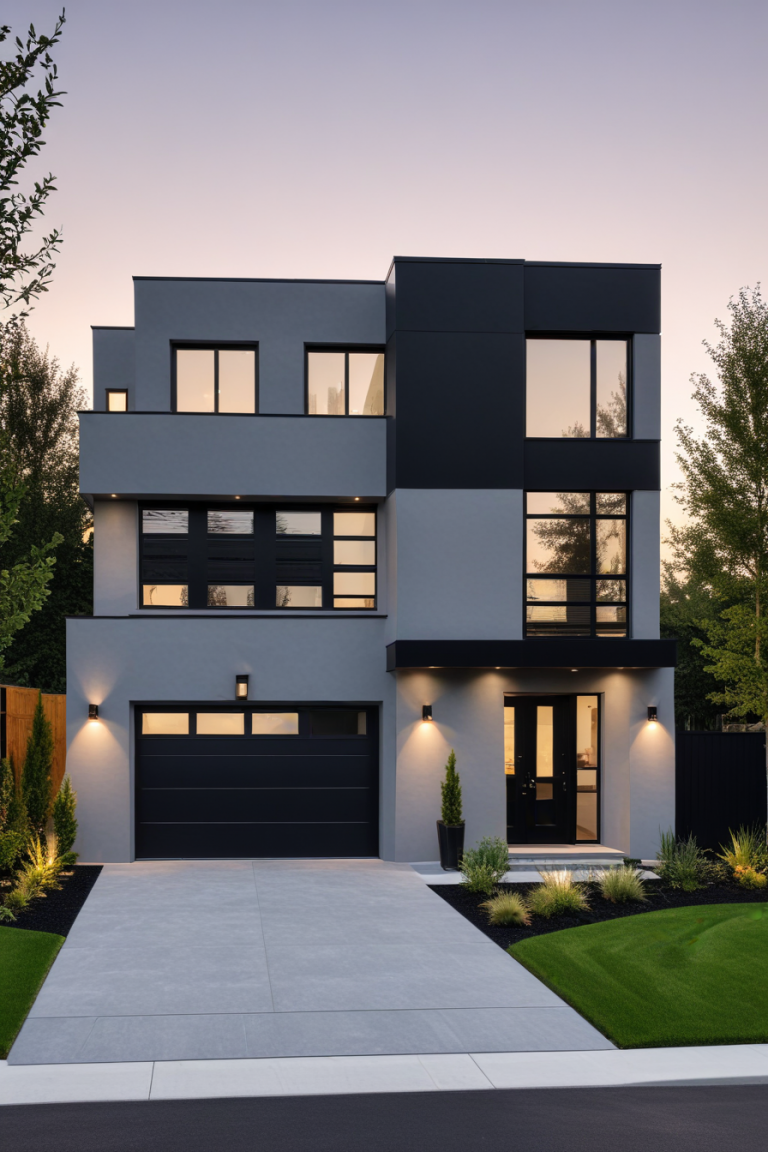 66 Modern Grey Exterior House Ideas: Sleek Designs for a Stylish Home