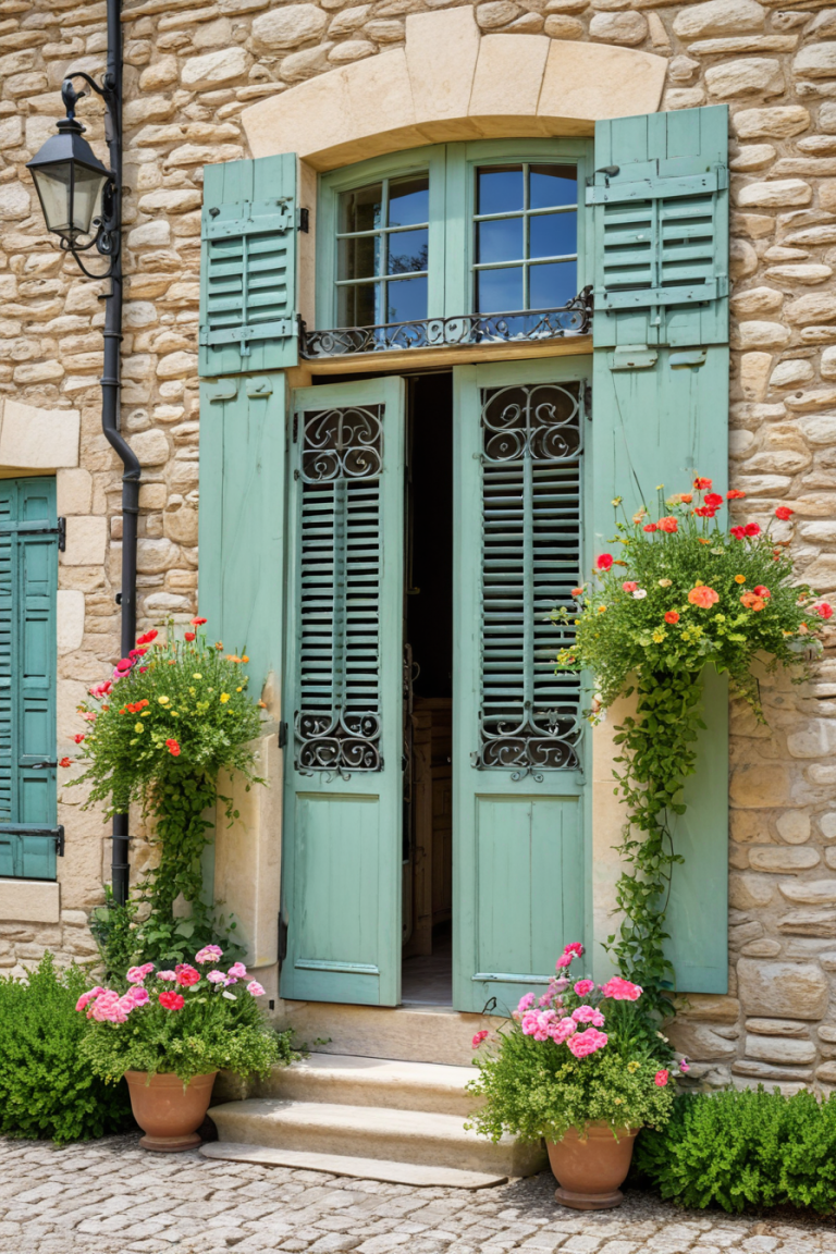 64 Exterior Shutter Ideas to Enhance Your Home’s Style and Curb Appeal
