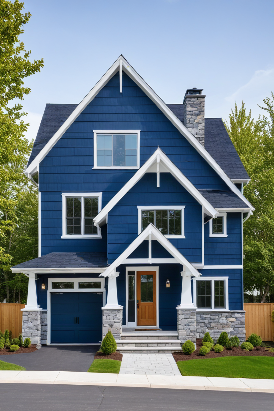 64 Blue Exterior House Ideas: Modern, Unique, and Stylish Home Designs
