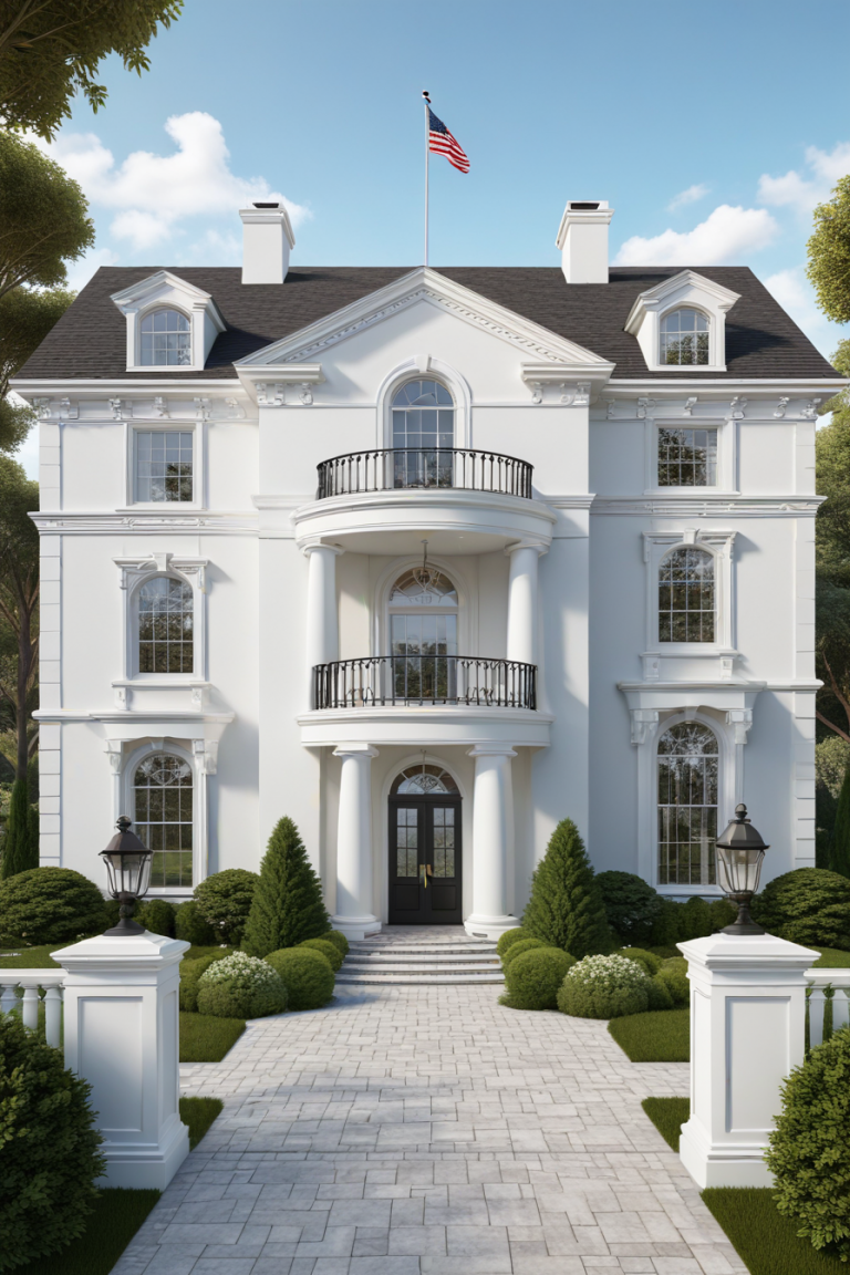 63 White Exterior House Ideas: Stylish Designs for a Timeless and ...