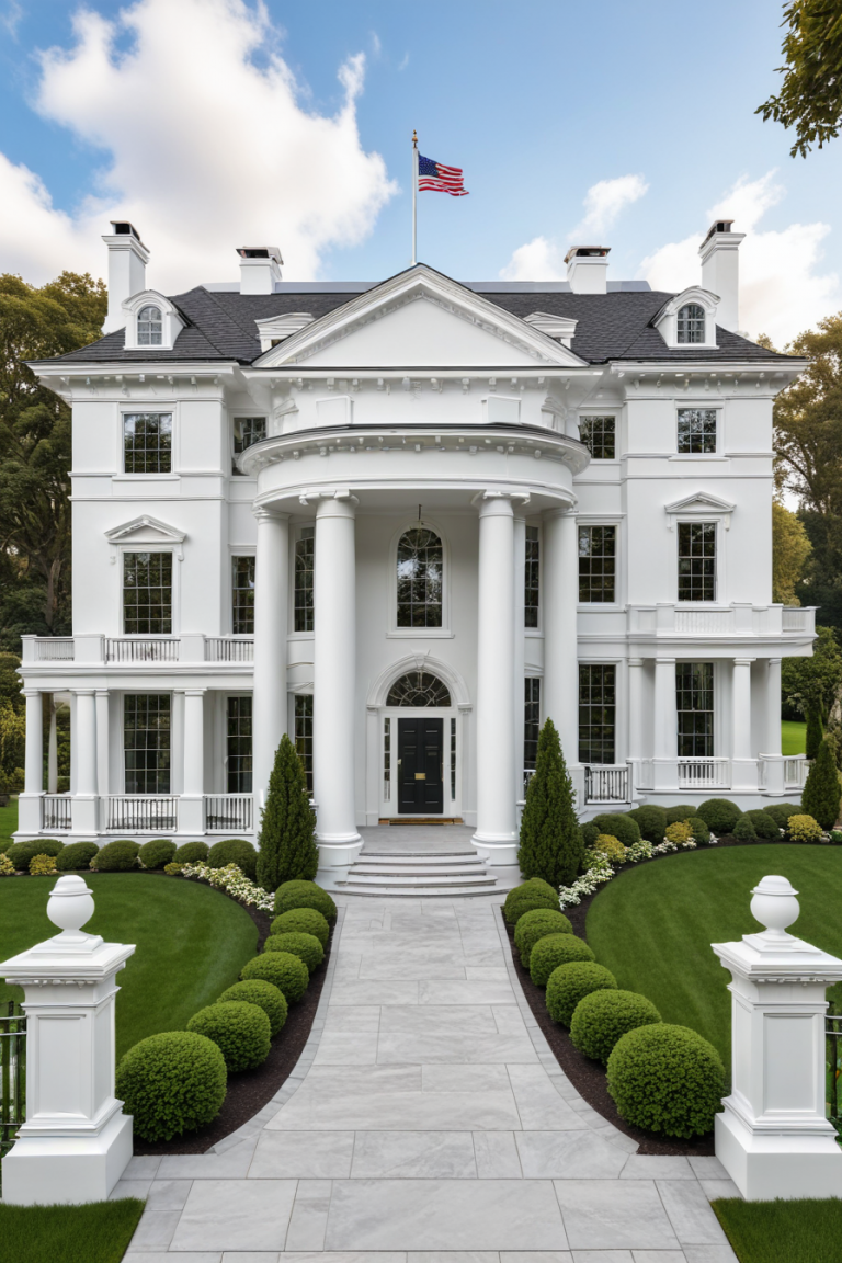 63 White Exterior House Ideas: Stylish Designs for a Timeless and ...