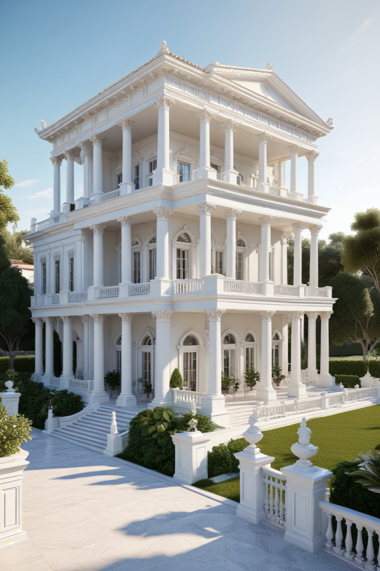 63 White Exterior House Ideas: Stylish Designs for a Timeless and ...
