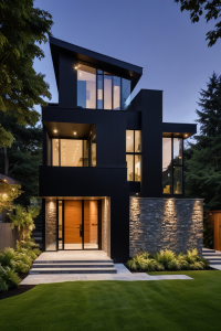 64 Dark Exterior House Ideas for a Bold and Modern Home Design