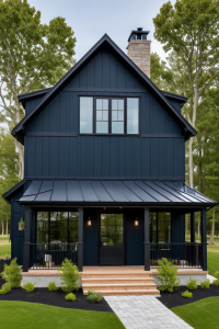 64 Dark Exterior House Ideas for a Bold and Modern Home Design