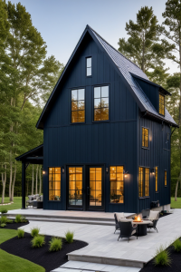 64 Dark Exterior House Ideas for a Bold and Modern Home Design