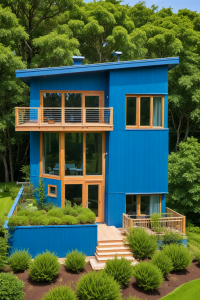 64 Blue Exterior House Ideas: Modern, Unique, and Stylish Home Designs