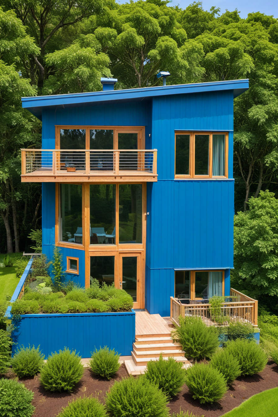 64 Blue Exterior House Ideas: Modern, Unique, and Stylish Home Designs