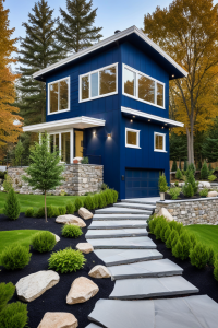 64 Blue Exterior House Ideas: Modern, Unique, and Stylish Home Designs