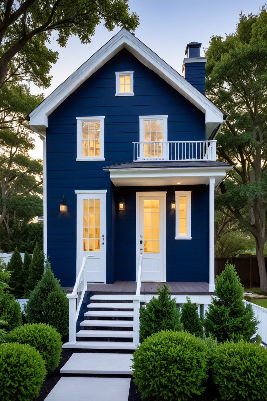64 Blue Exterior House Ideas: Modern, Unique, and Stylish Home Designs