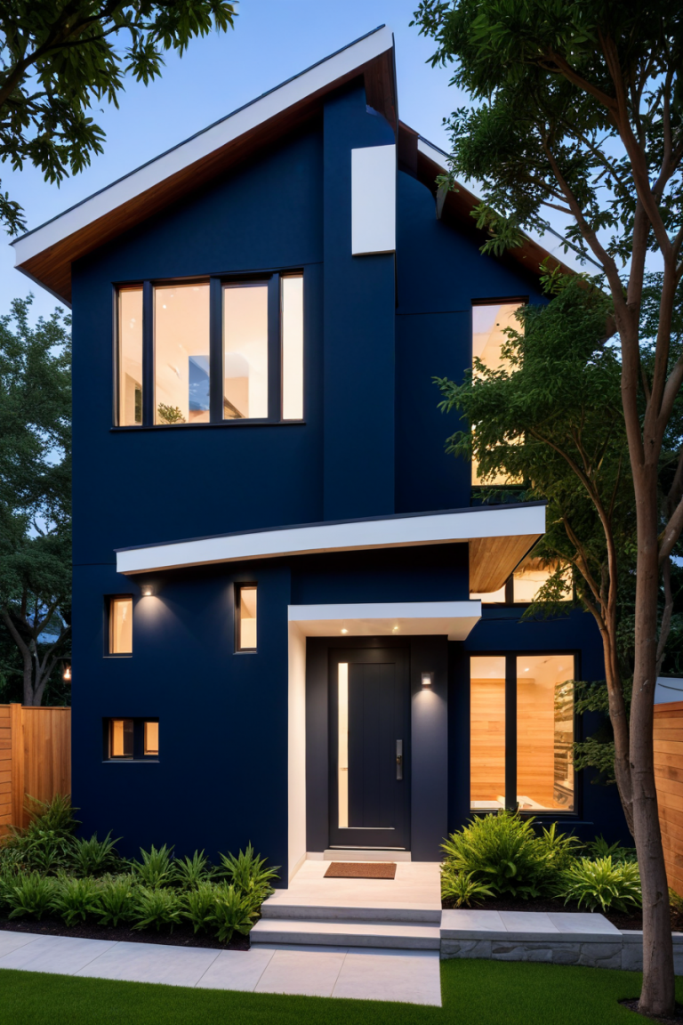 64 Dark Exterior House Ideas for a Bold and Modern Home Design