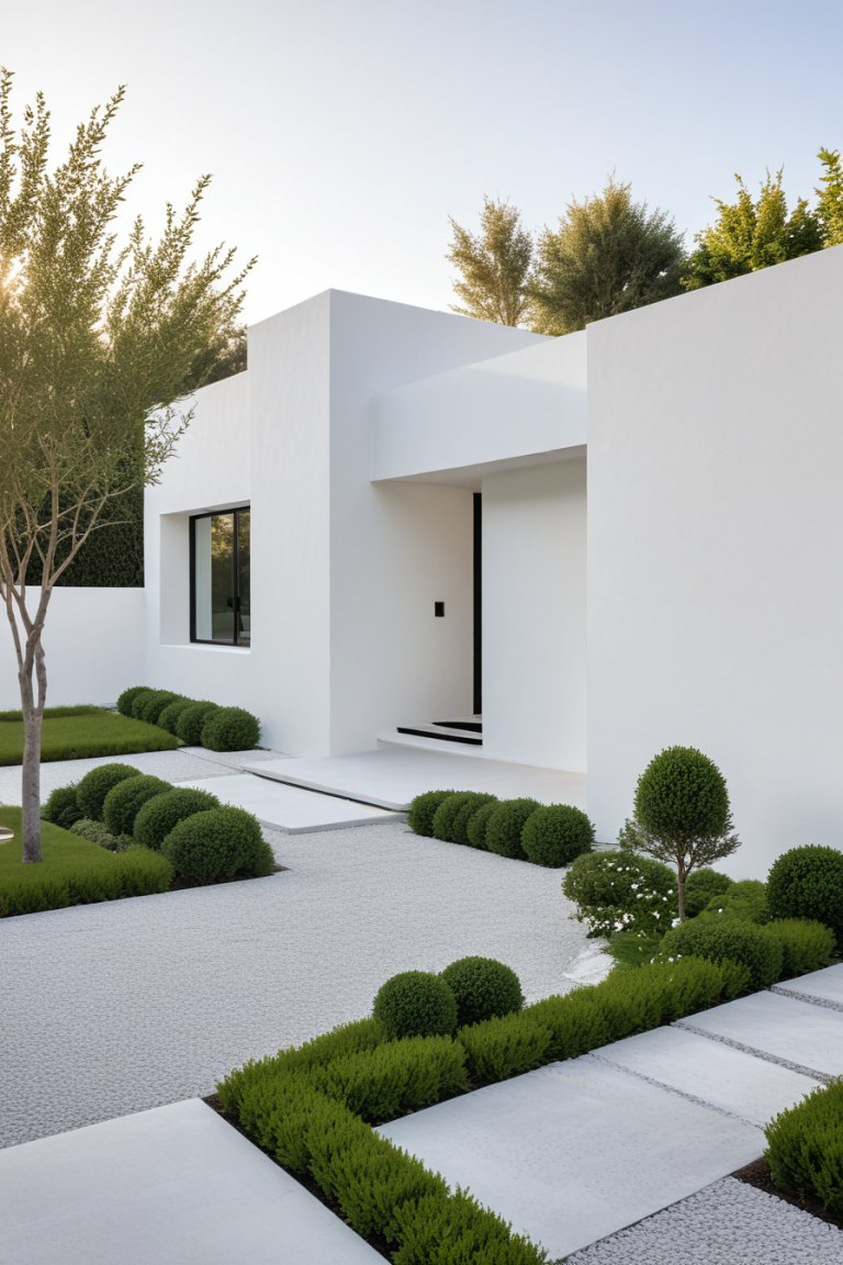 63 White Exterior House Ideas: Stylish Designs for a Timeless and ...