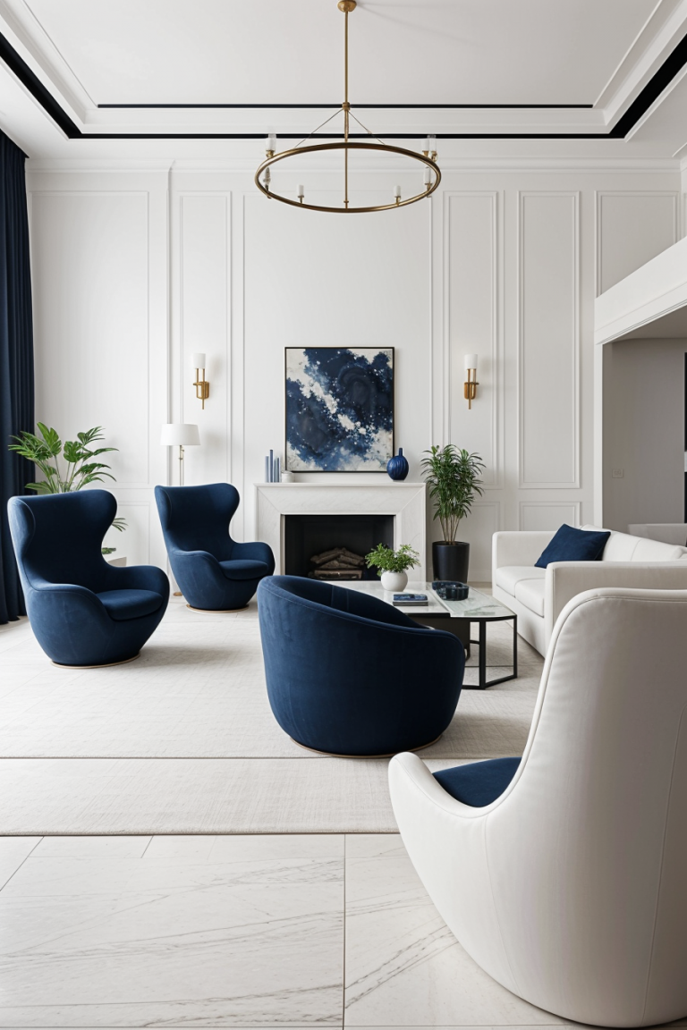 63 New Living Room Ideas: Curved, Streamlined Designs For Exquisite ...