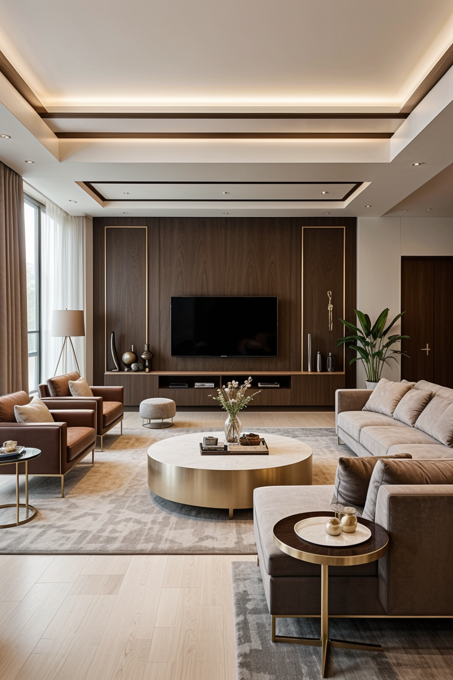 63 New Living Room Ideas: Curved, Streamlined Designs For Exquisite ...
