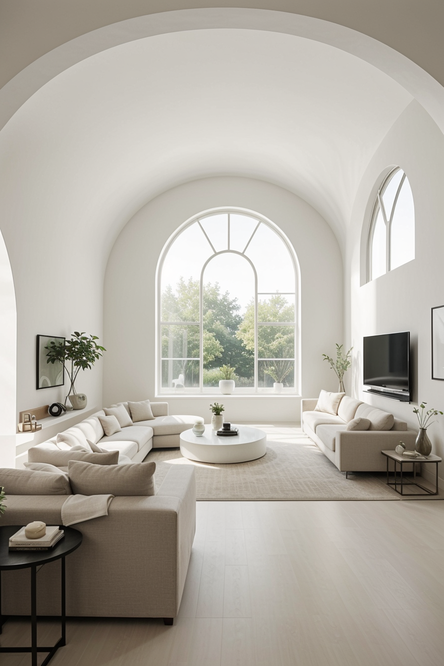 63 New Living Room Ideas: Curved, Streamlined Designs For Exquisite ...