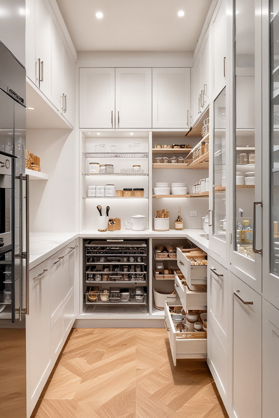 65 New Pantry Ideas To Transform Your Kitchen Space