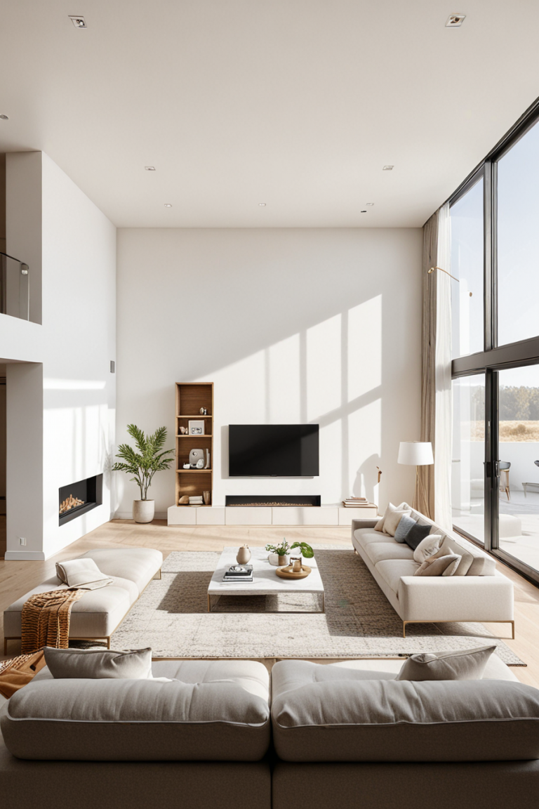 63 New Living Room Ideas: Curved, Streamlined Designs For Exquisite ...