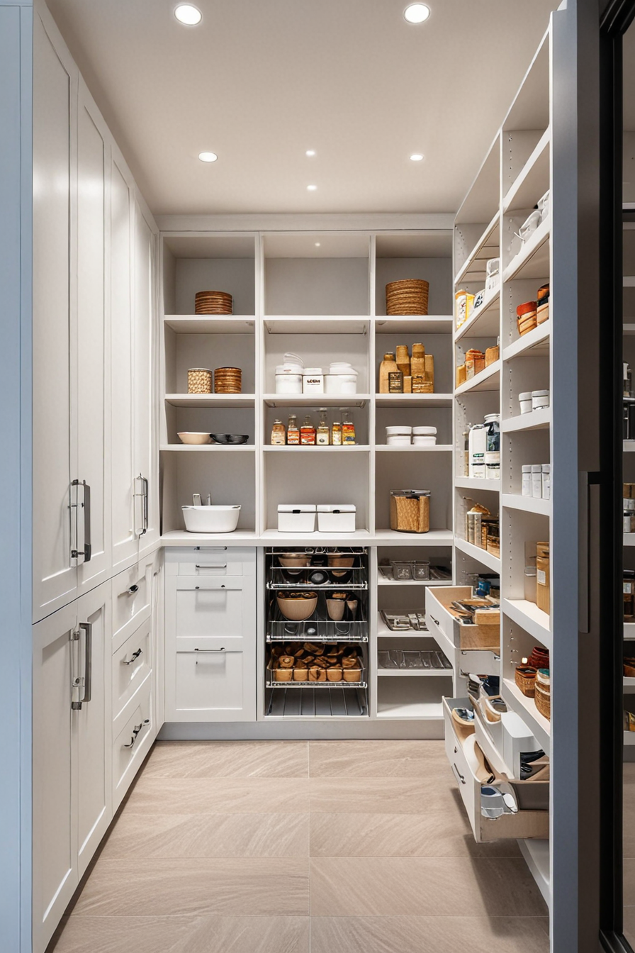 65 New Pantry Ideas To Transform Your Kitchen Space