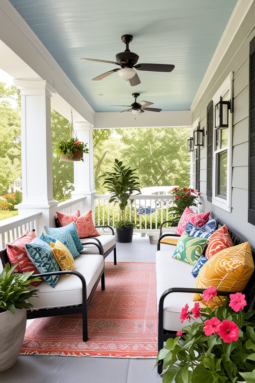 64 Enchanting Summer Porch Decor Ideas For A Breathtaking Outdoor Retreat