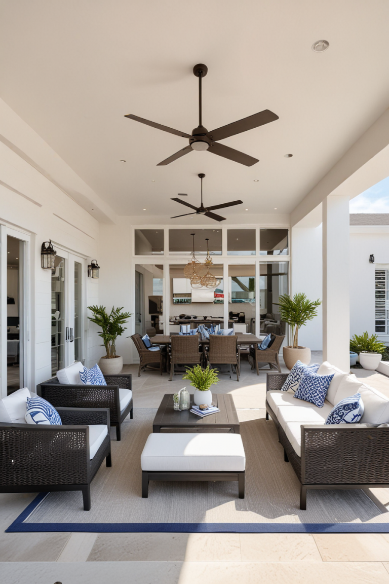 69 Patio In Coastal Style 2025: Modern Nautical Trends For Luxurious ...