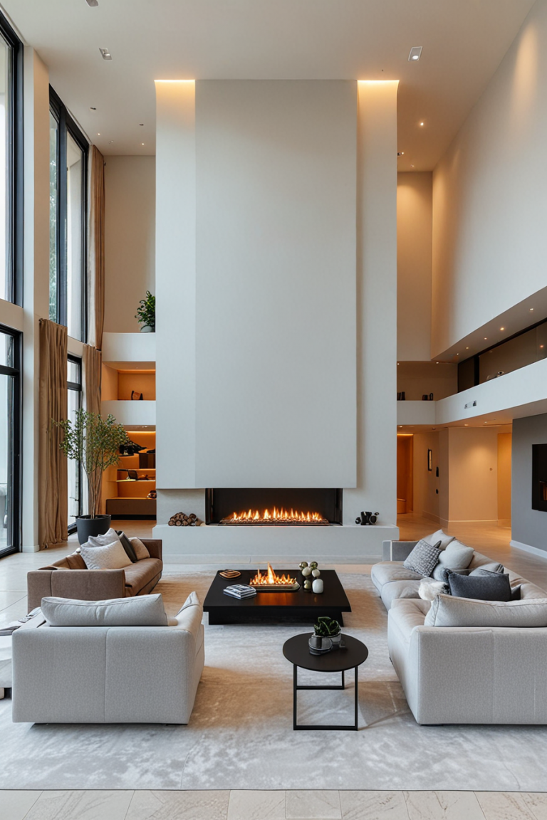 66 Modern Fireplace Ideas: Elevate Your Home’s Style And Warmth
