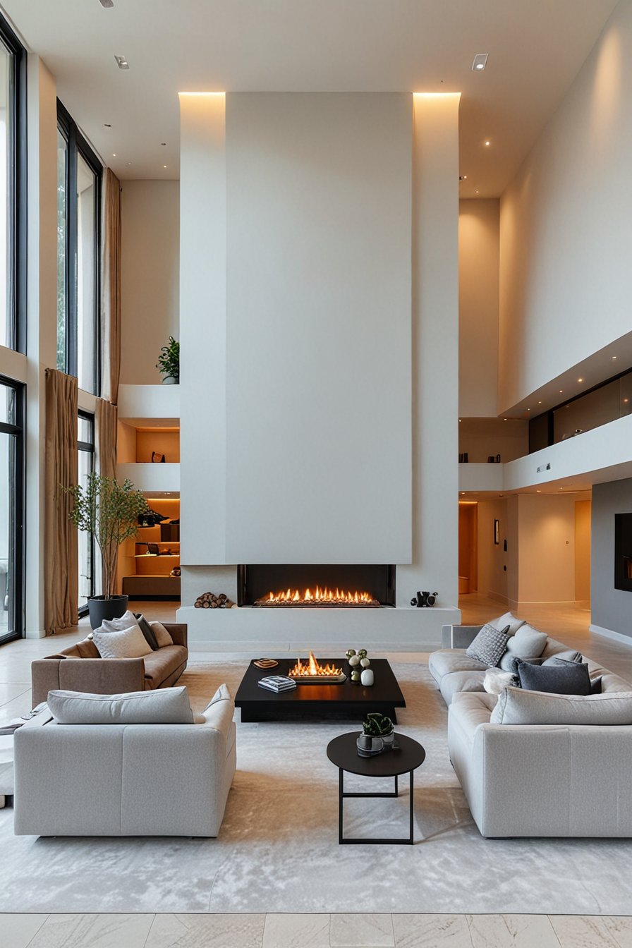 66 Modern Fireplace Ideas: Elevate Your Home’s Style And Warmth