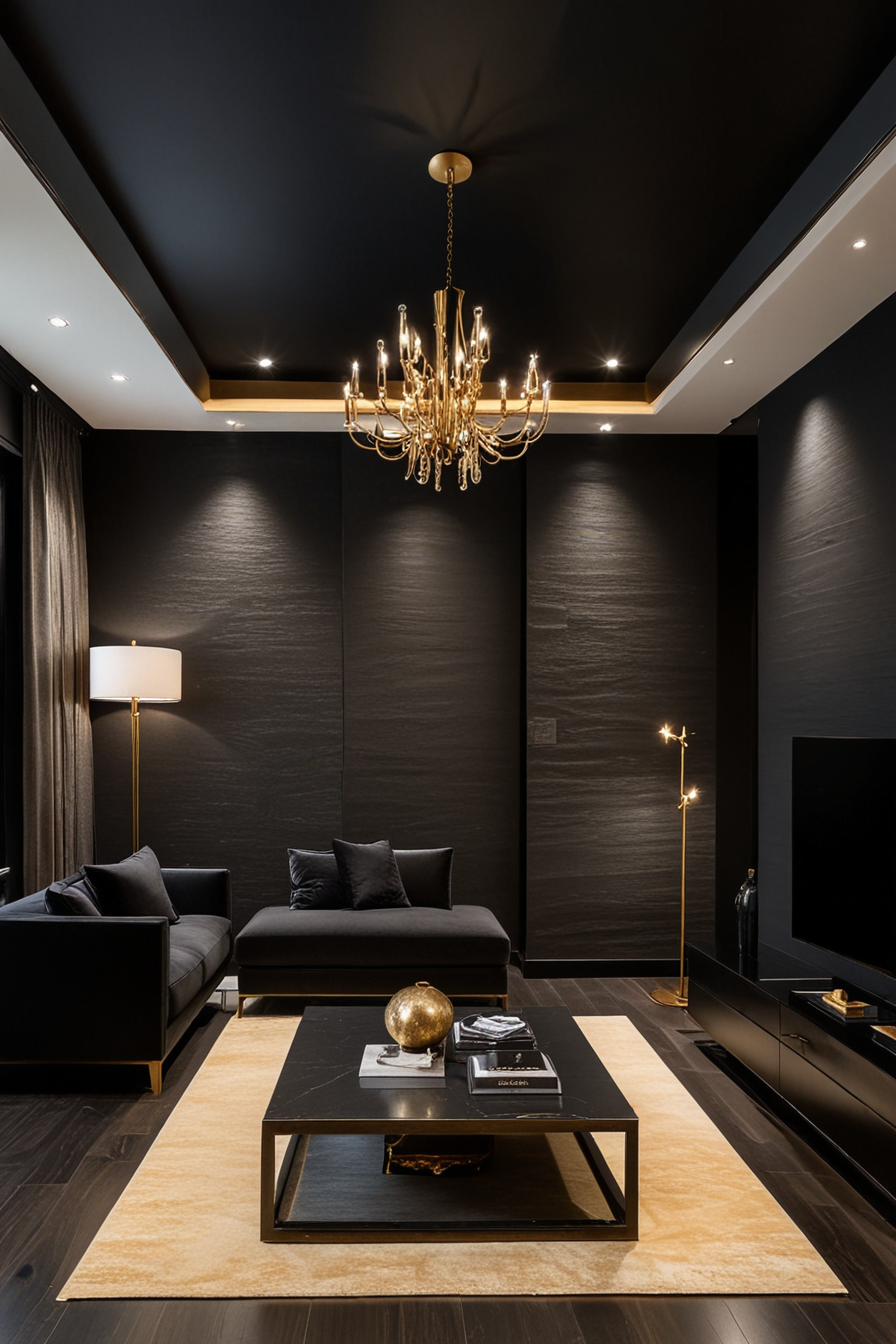 66 Black Small Living Room Ideas: Modern, Sophisticated, and Stylish ...