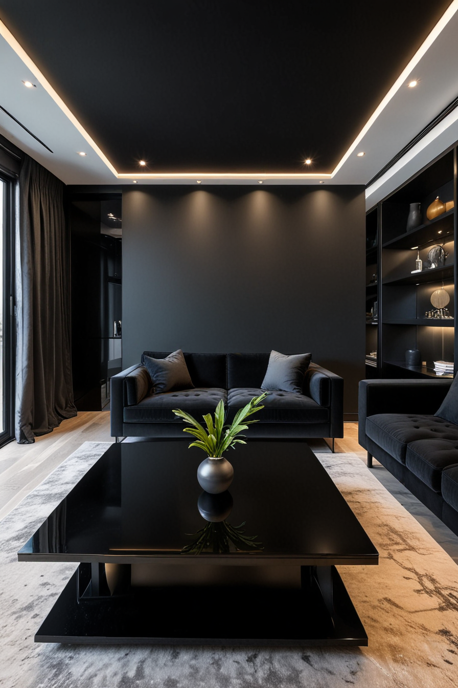 66 Black Small Living Room Ideas: Modern, Sophisticated, and Stylish ...